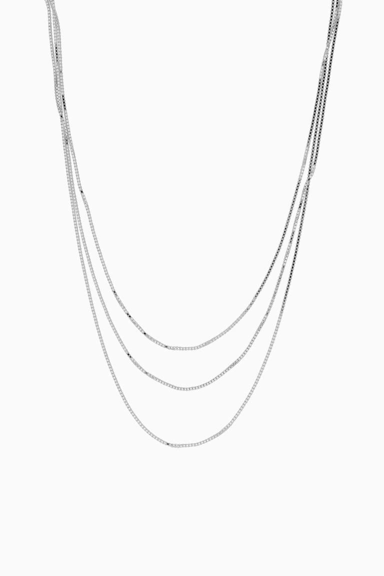 Lant din argint Manissi Triple Chain | Bijuterii fine din argint