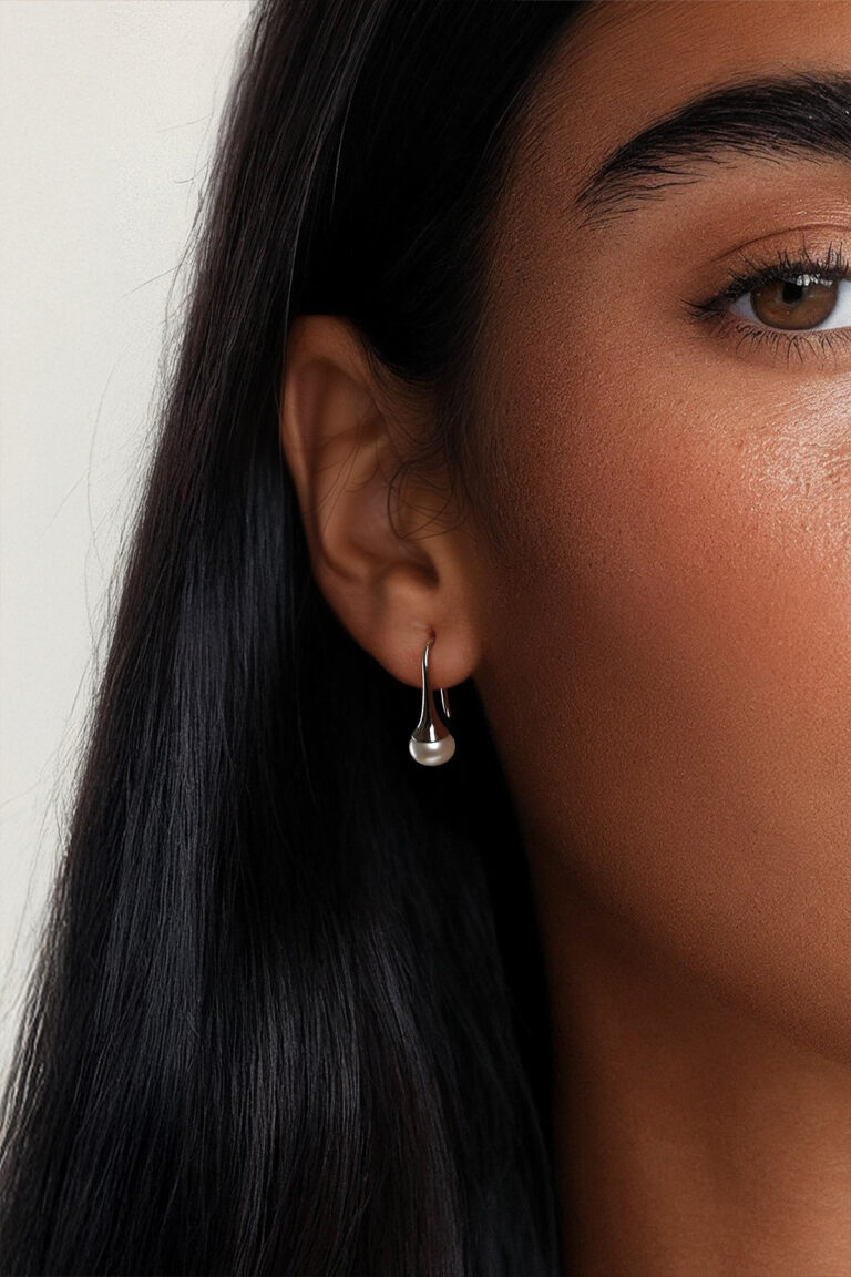 Cauti cercei perla lacrima? Alege modelul Manissi Pearl Drop